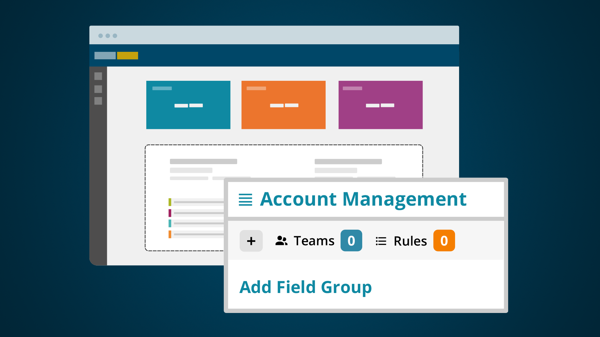 How to add field groups in the screen designer - Gold Vision Help Centre