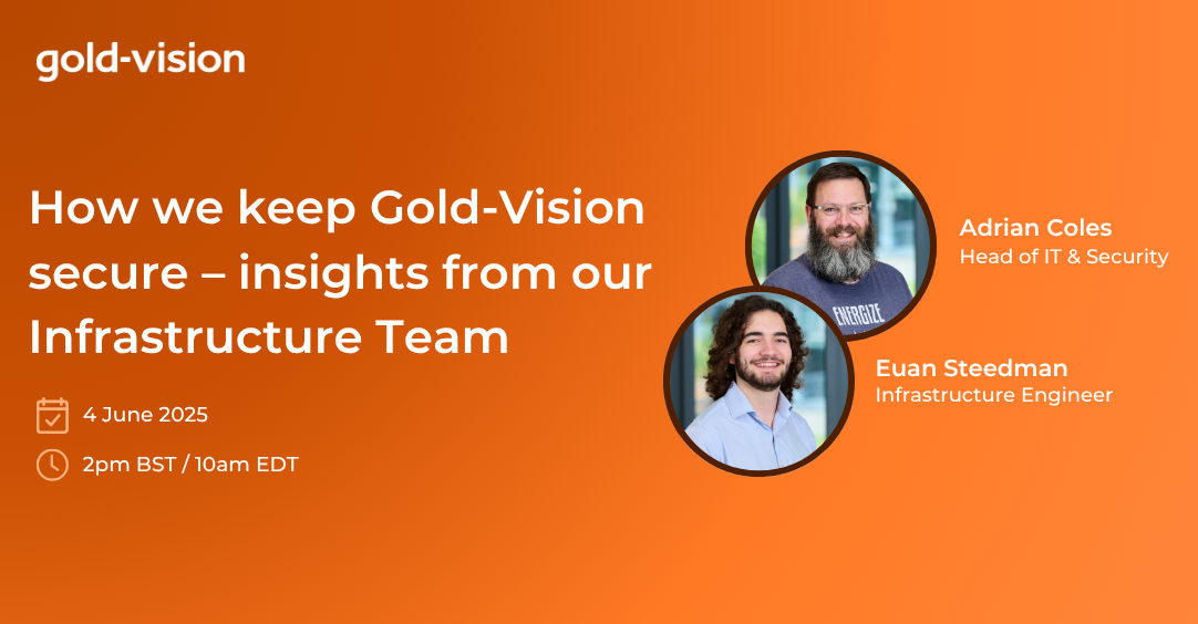 How we keep Gold-Vision secure – insights from our Infrastructure Team ...